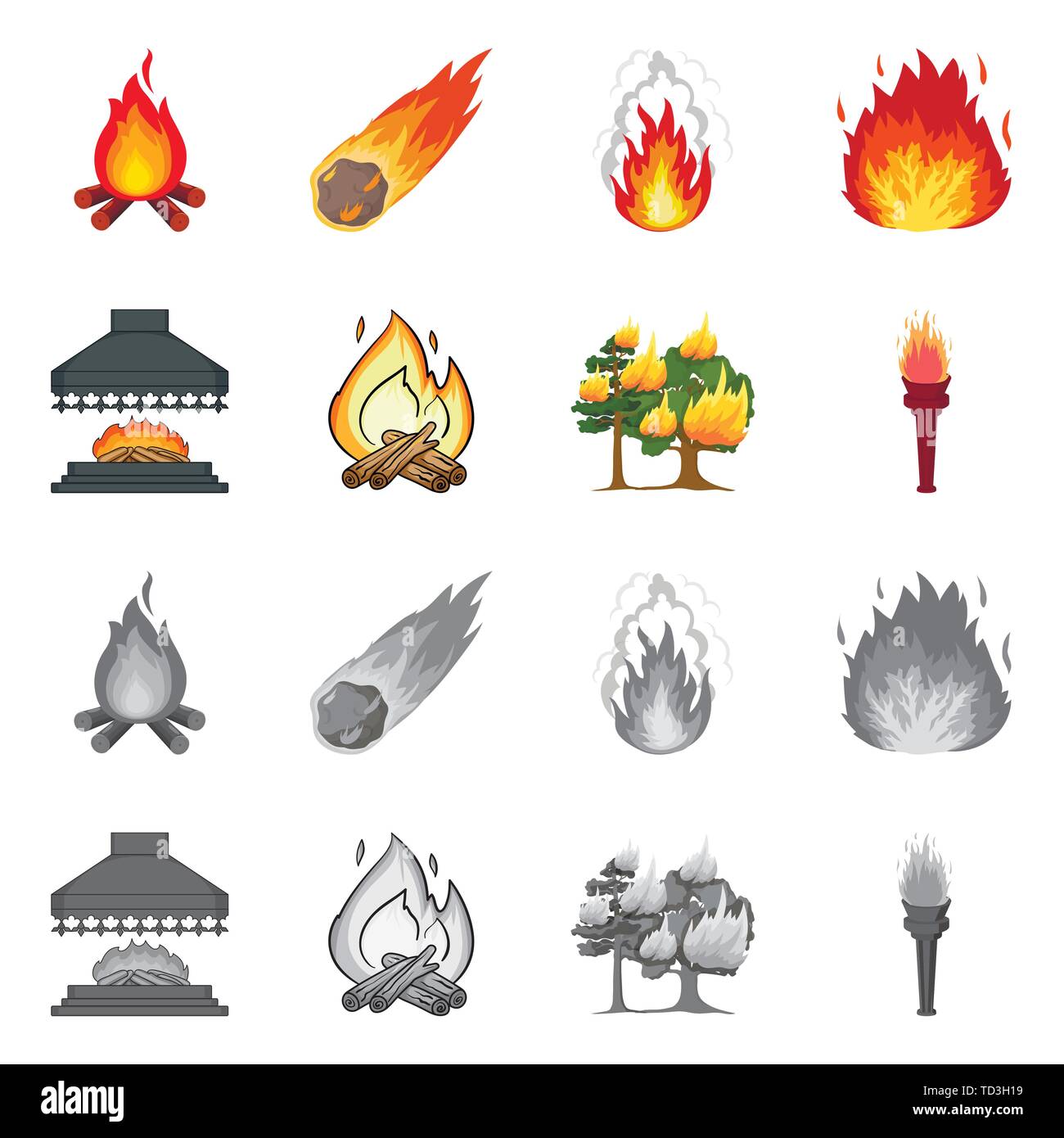 bonfire,meteorite,fireplace,forest,comic,candle,emergency,protection ...