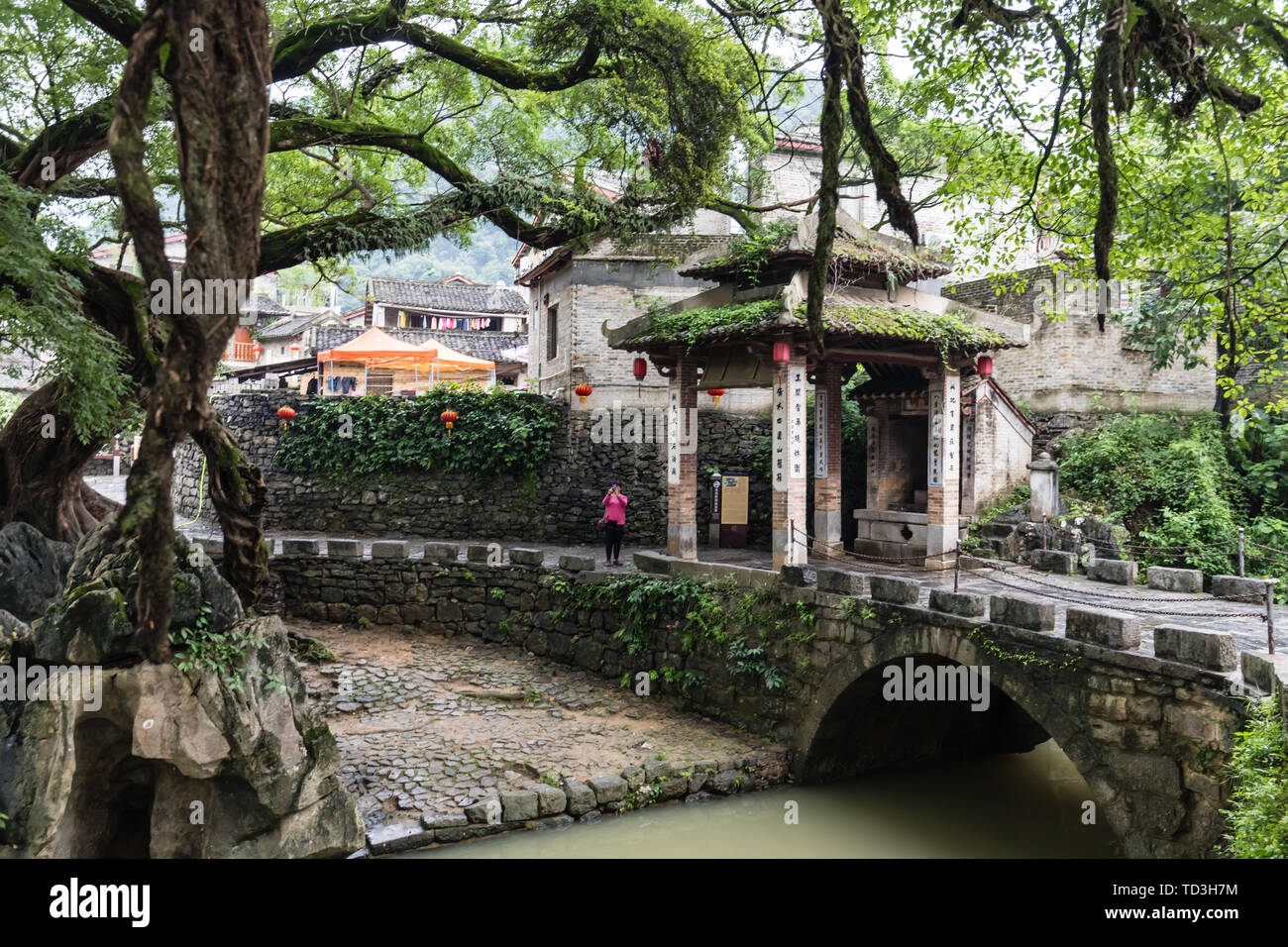 Ancient Town of Huangyao, Hezhou, Guangxi Stock Photo - Alamy