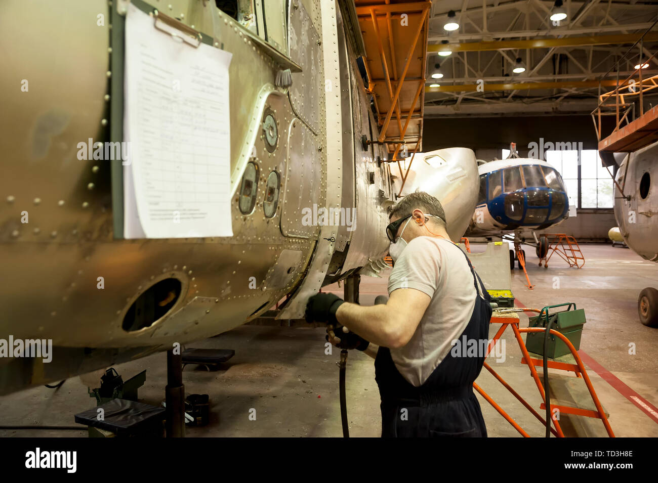 Russia airplane factory hi-res stock photography and images - Alamy