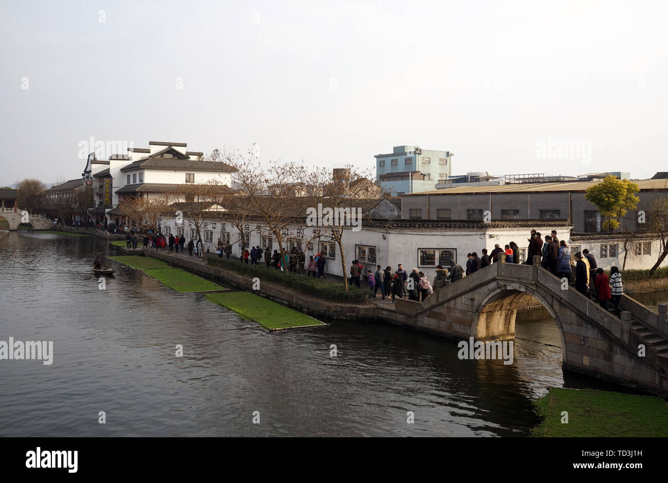 Anchang Ancient Town Stock Photo - Alamy