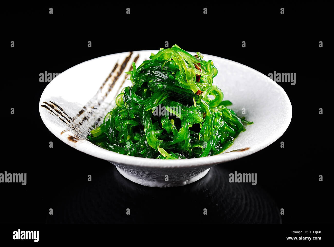 Healthy green Chinese seaweed Stock Photo - Alamy