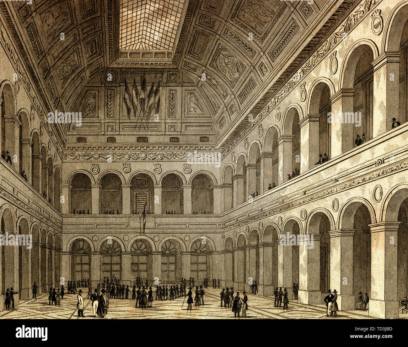 Paris stock exchange 19th century hi-res stock photography and images ...
