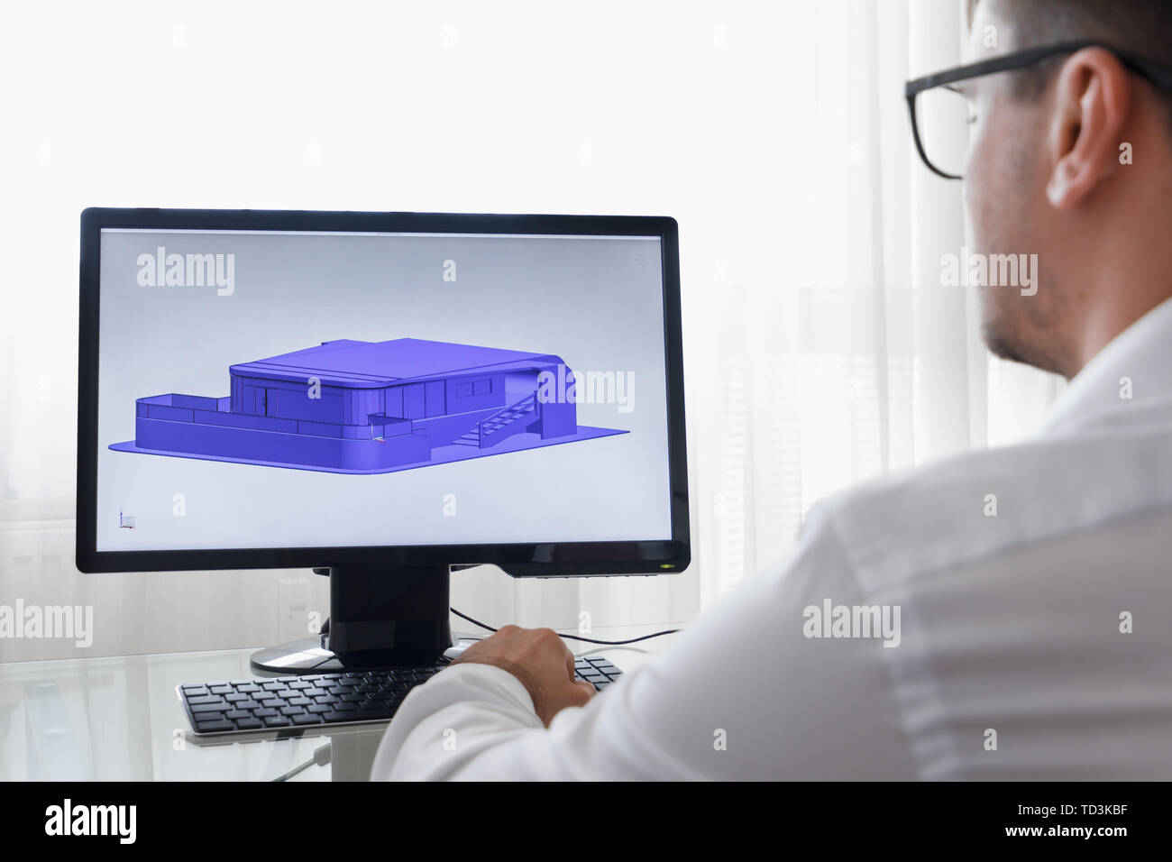 Cad software architect building hi-res stock photography and images - Alamy
