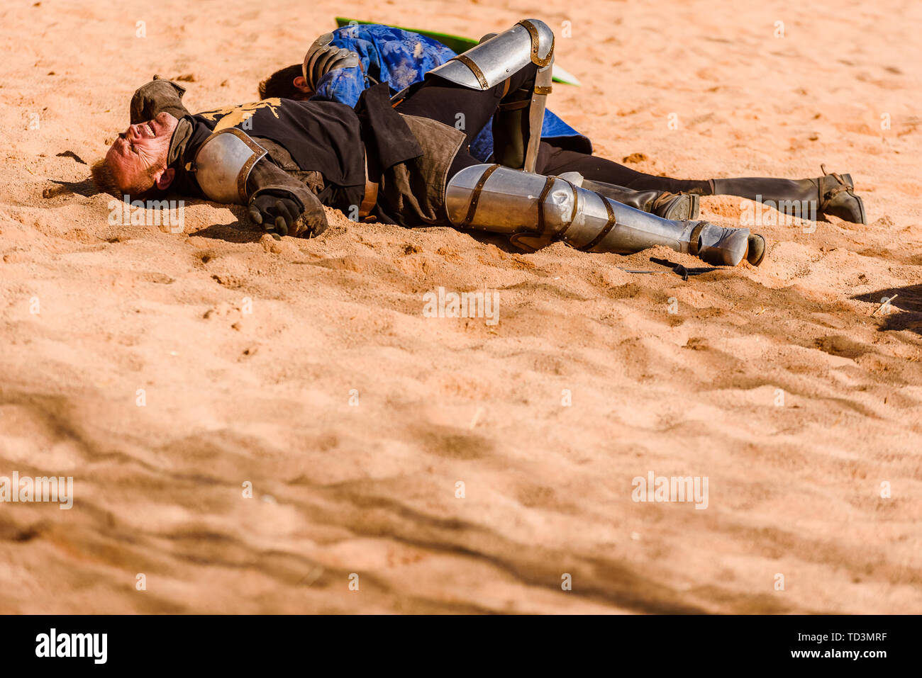 Dead body lying down on grass hi-res stock photography and images - Alamy