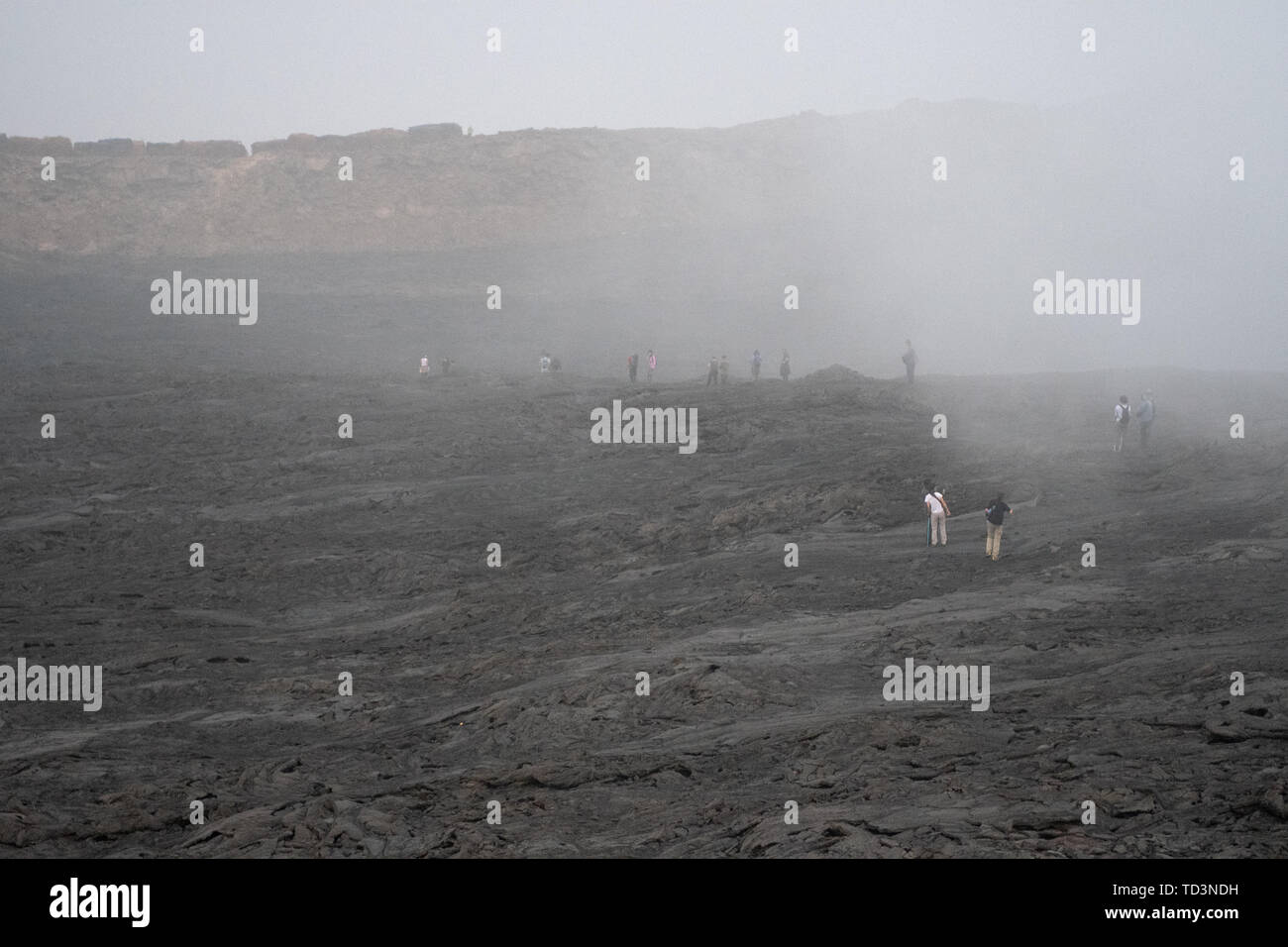 Erta Ale Volcano is a continuously active basaltic shield volcano and ...