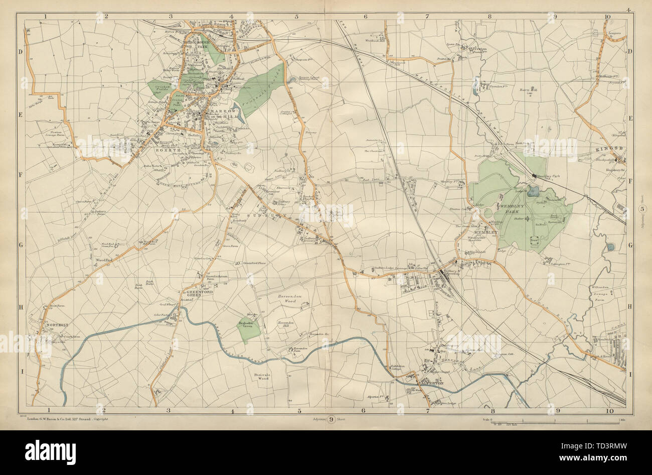 HARROW WEMBLEY BRENT Sudbury Greenford Northolt Kenton Alperton BACON ...