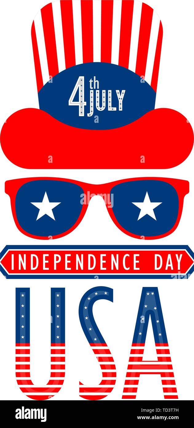 Happy 4th of July graphic design - Vector Stock Vector Image & Art - Alamy