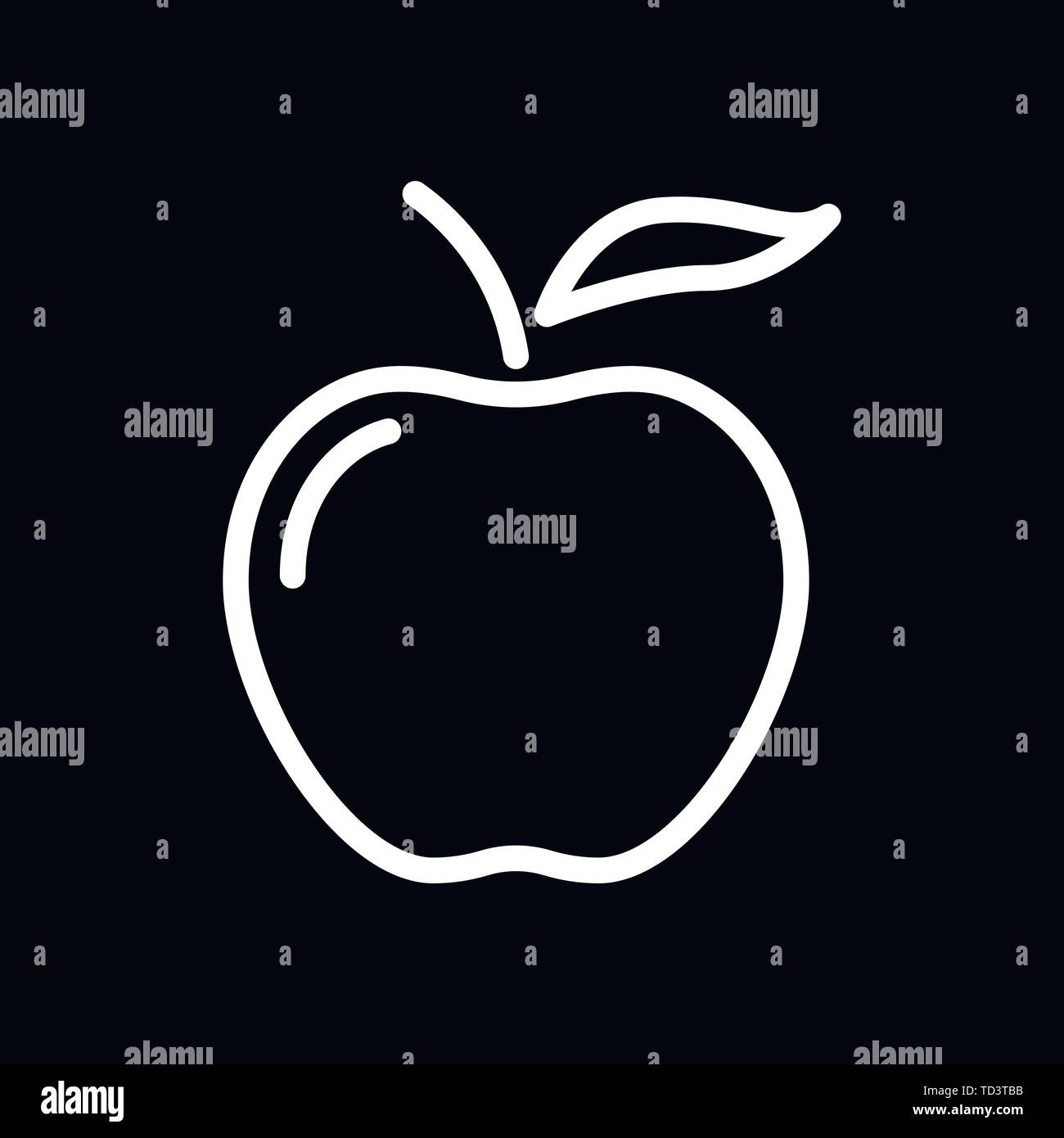 Apple Icon page symbol for your web site design Apple Icon logo, app ...