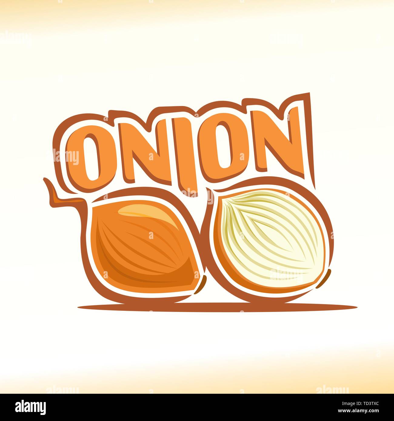 Vector logo for onion Stock Vector Image & Art - Alamy