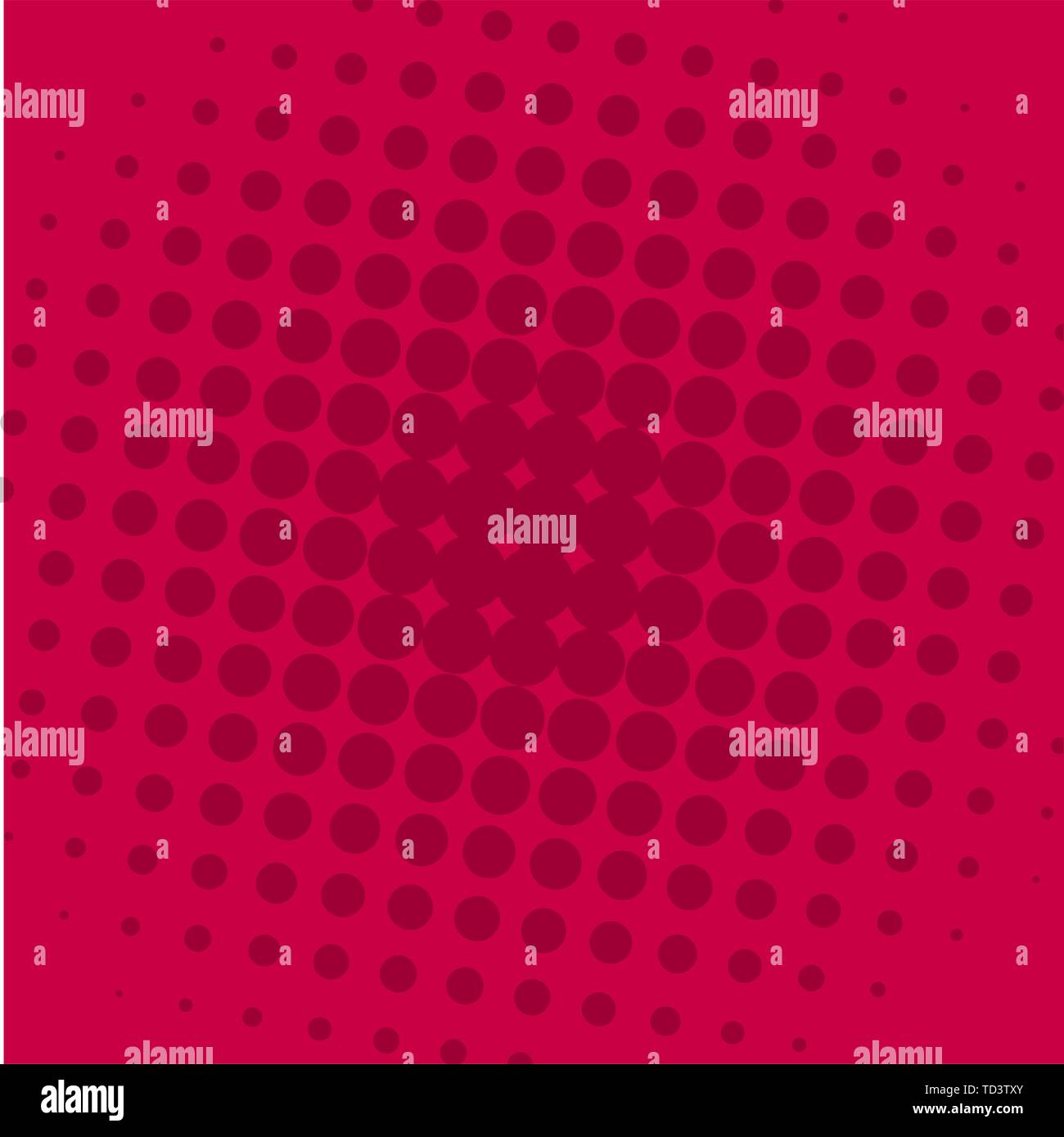 Comic background with a halftone effect - Vector Stock Vector Image ...