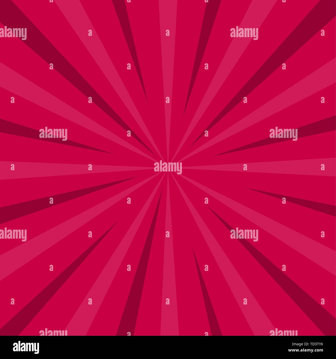 Comic background with a striped effect - Vector Stock Vector Image ...