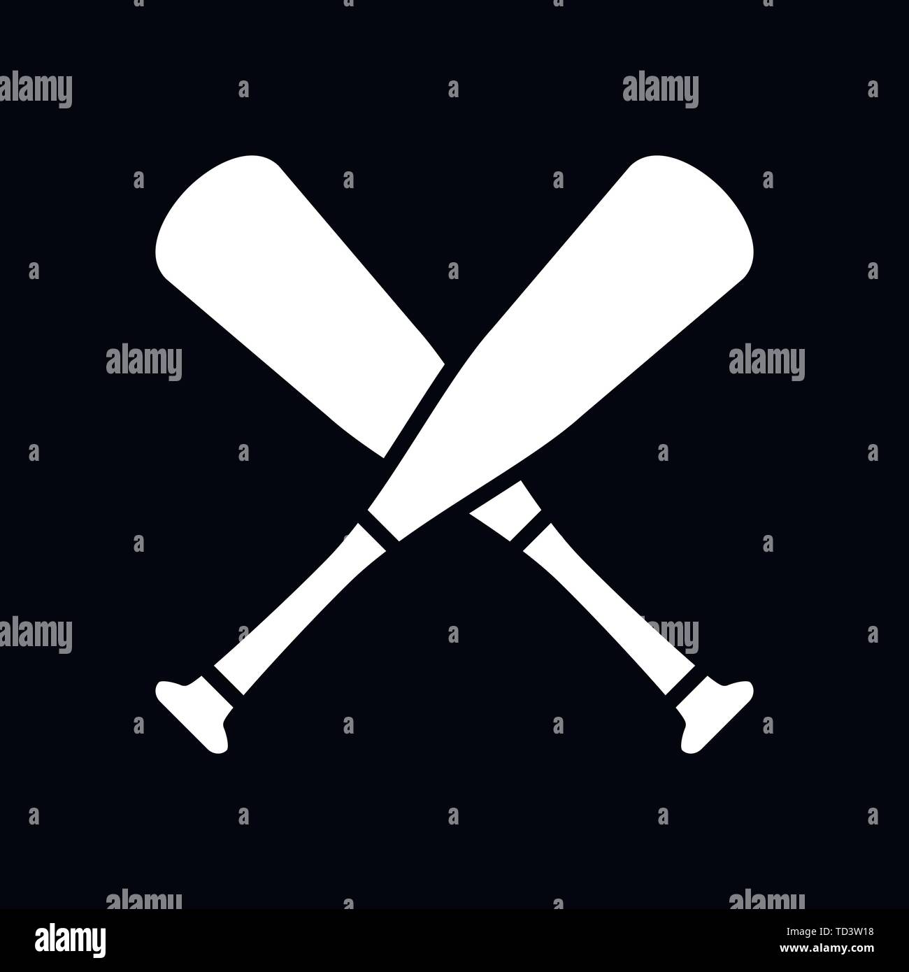 Simple modern set of baseball icons. Premium symbol collection. Vector ...