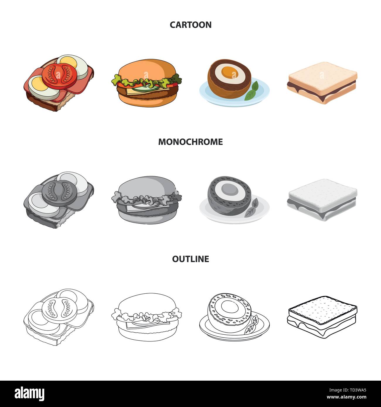 Deli club Stock Vector Images - Alamy