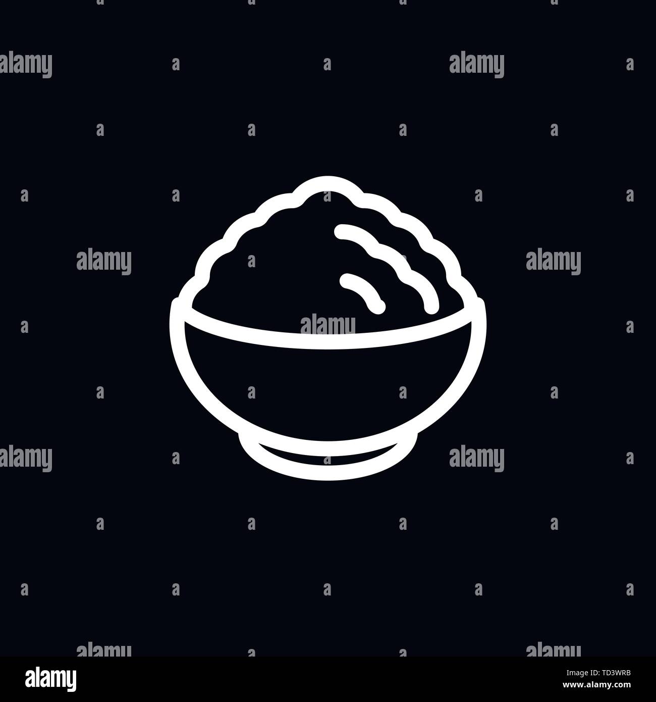 Background waffle tea on Stock Vector Images - Alamy
