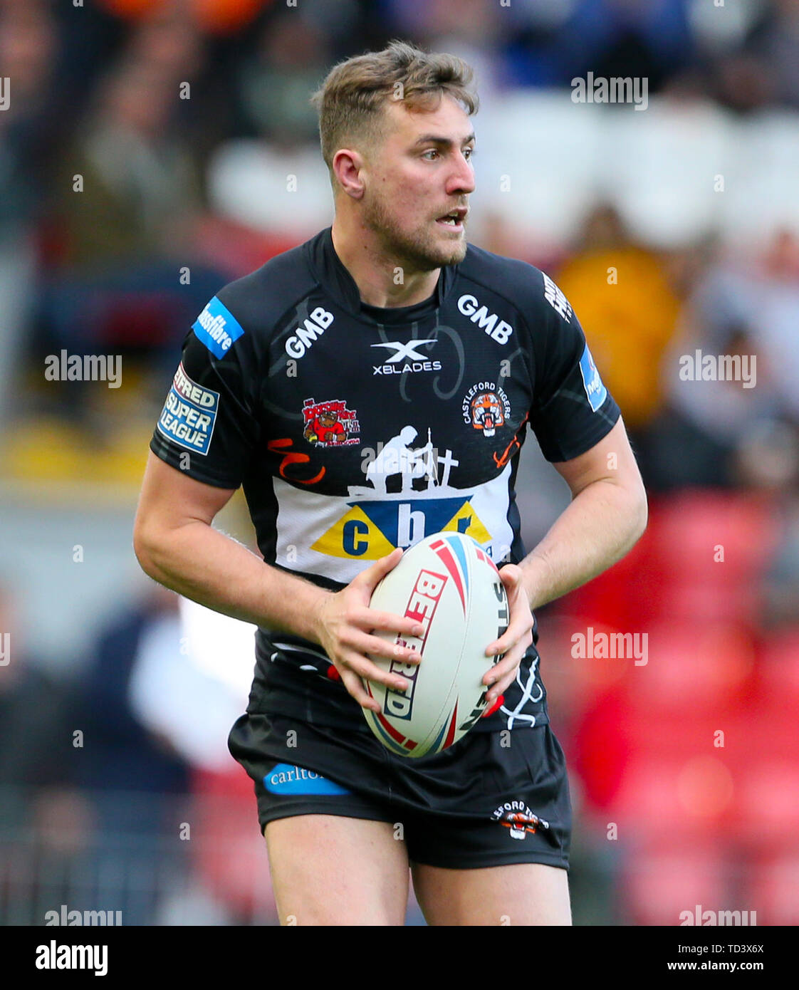 Castleford Tigers' James Clare Stock Photo - Alamy