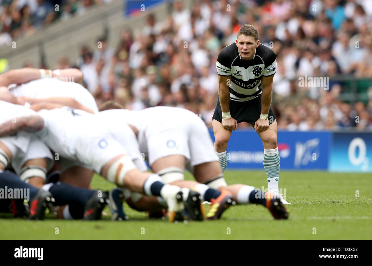 Colin Slade, Barbarians Stock Photo - Alamy