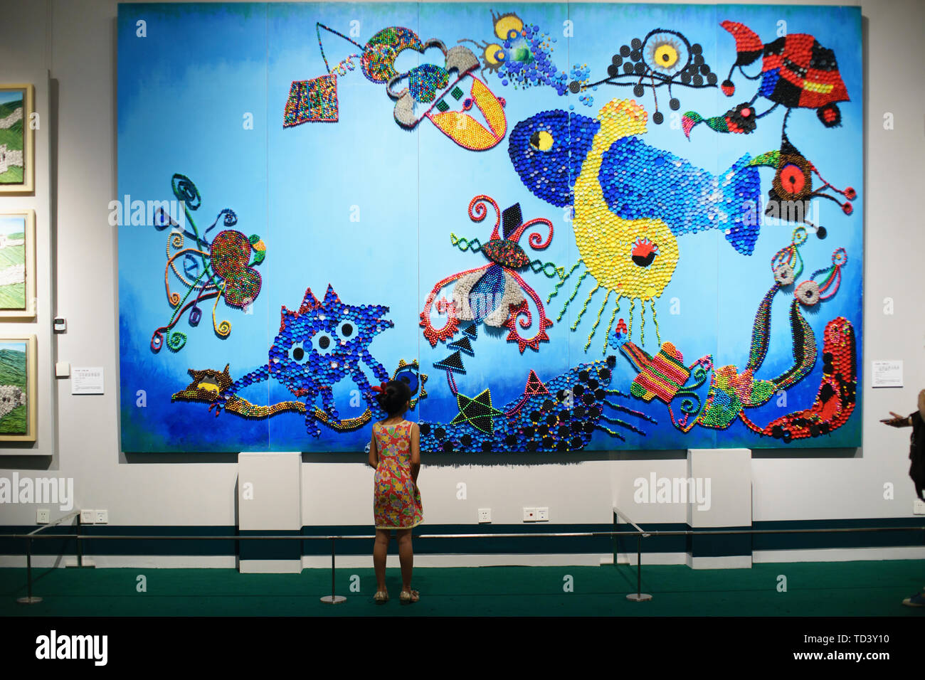 Children's art works Stock Photo - Alamy