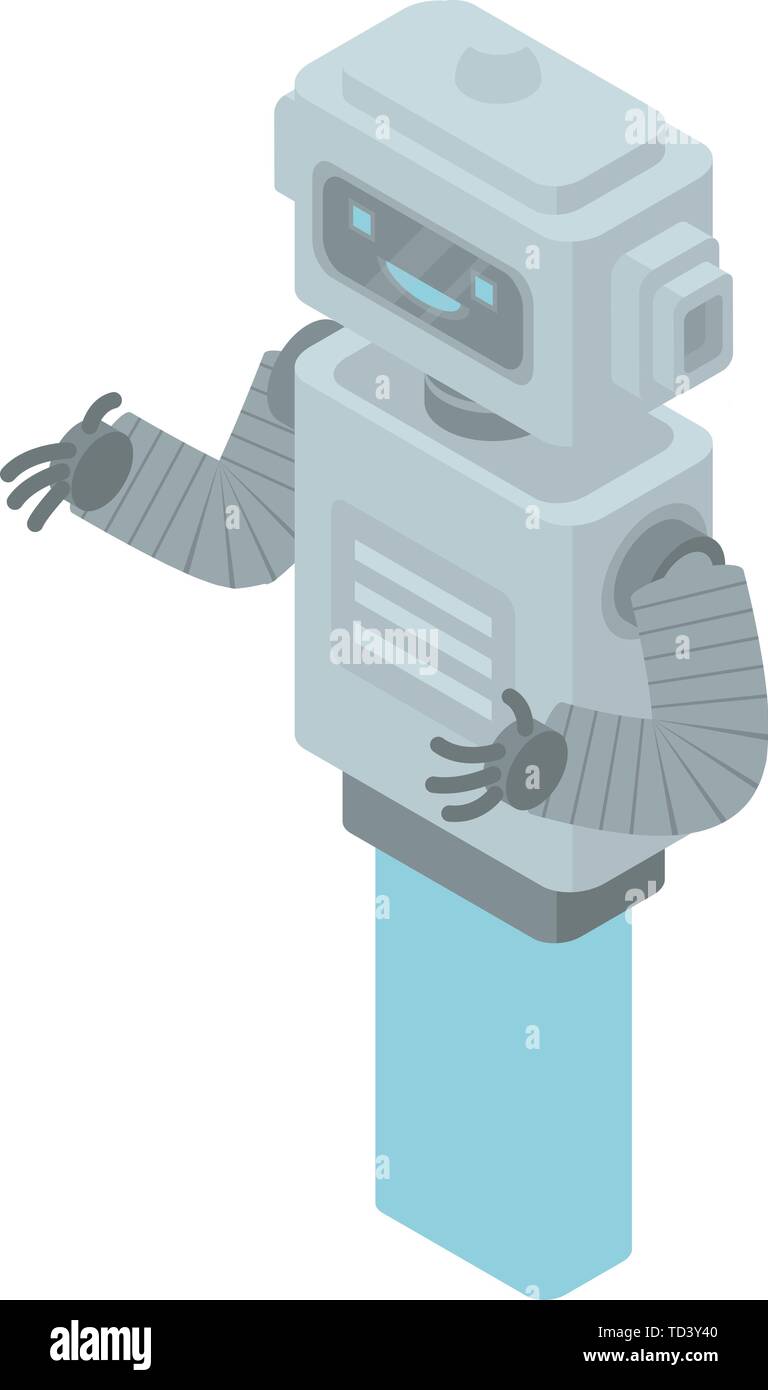 Chatbot robot 3d android Stock Vector Images - Alamy