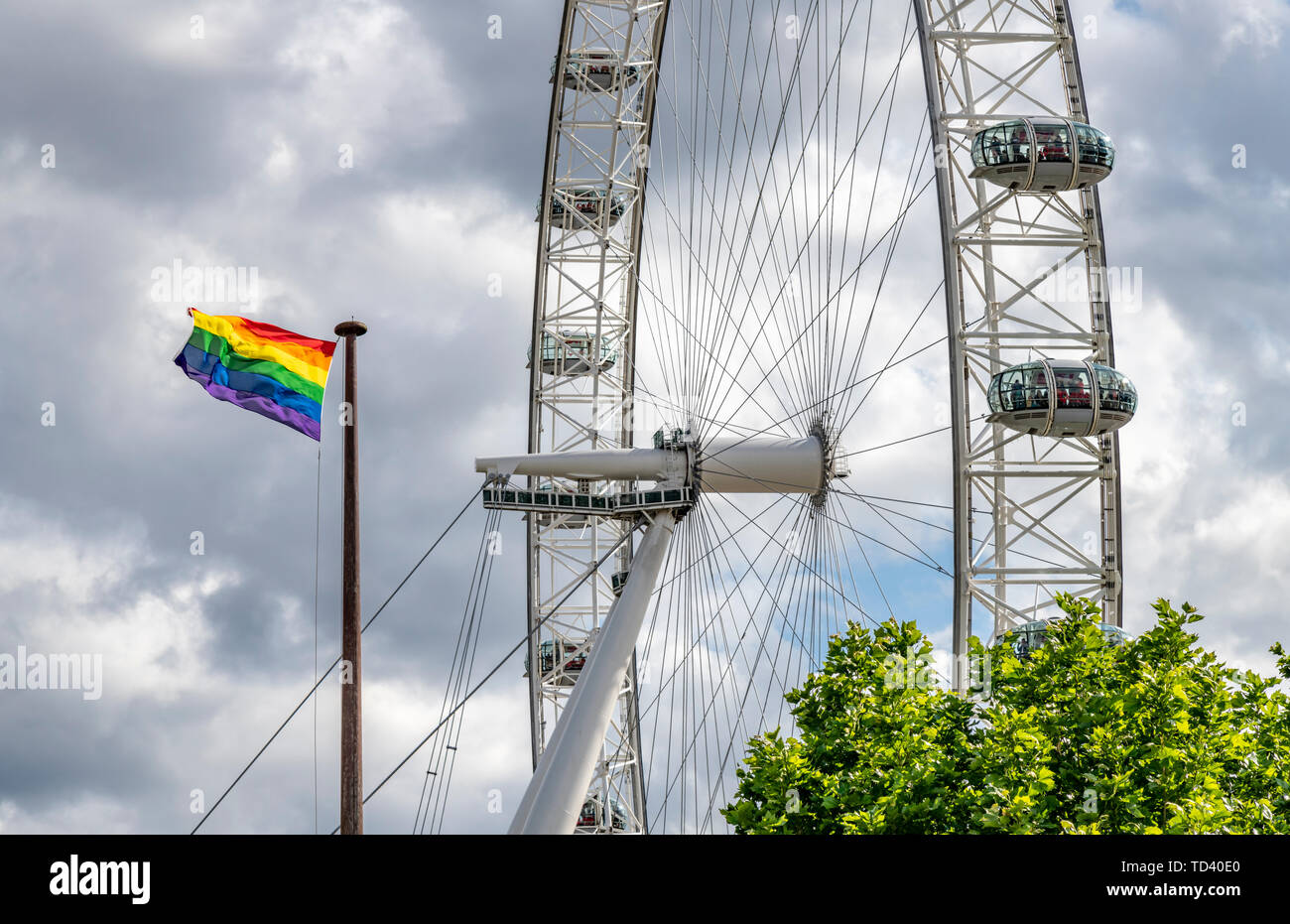 Inclusive pride flag hi-res stock photography and images - Alamy