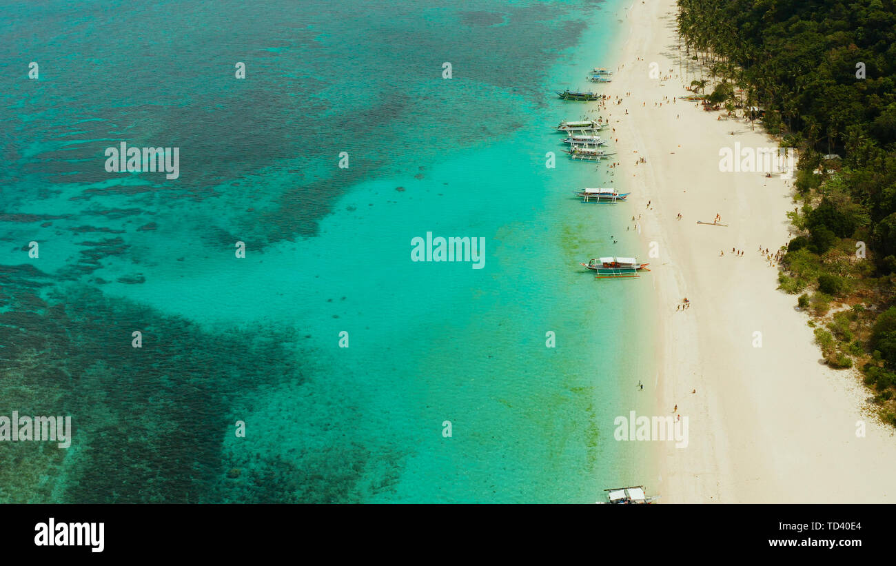 Puka beach aerial philippines hi-res stock photography and images - Alamy