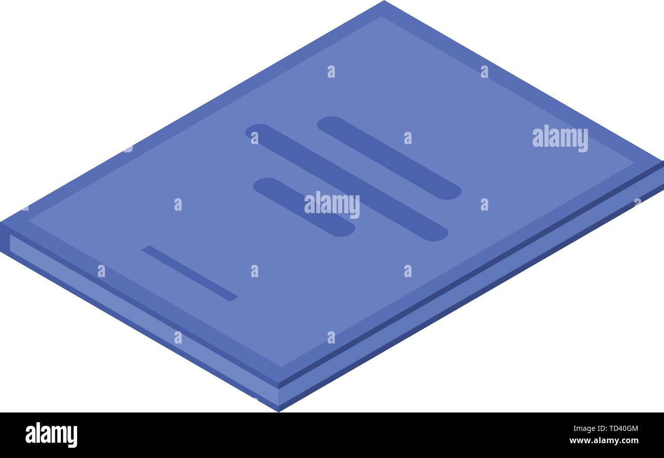 Spiral bound book mockup Stock Vector Images - Alamy