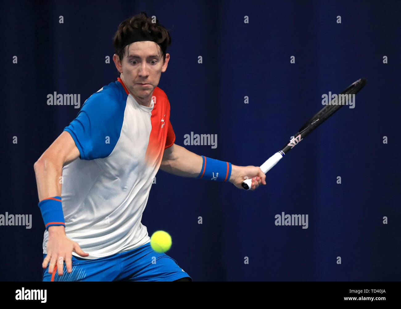 John-Patrick Smith in action during day four of the Nature Valley Open ...