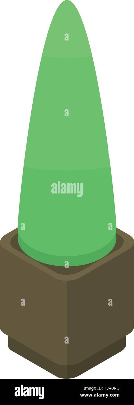 Home yard bush icon, isometric style Stock Vector Image & Art - Alamy