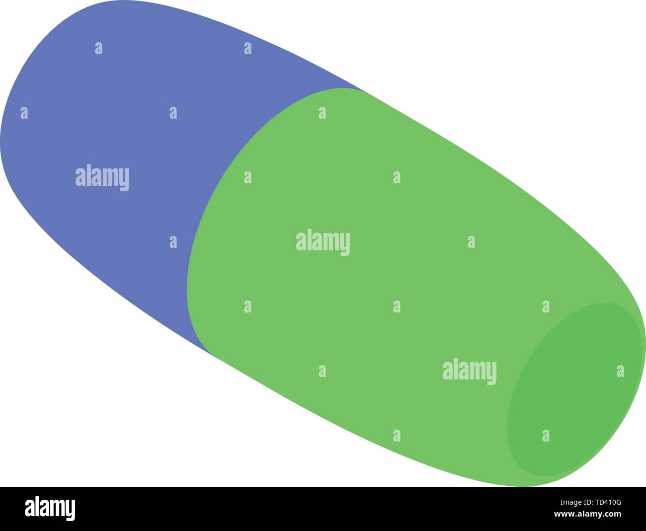 Open capsule pill icon cartoon hi-res stock photography and images - Alamy