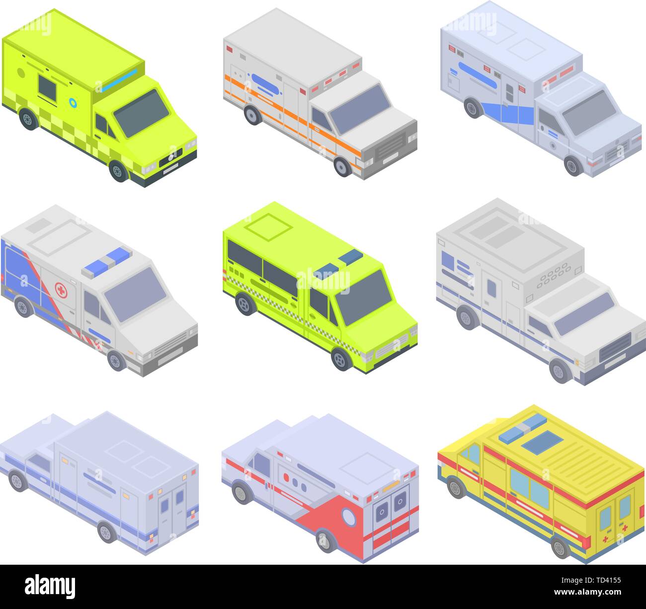 Hospital rear view Stock Vector Images - Alamy