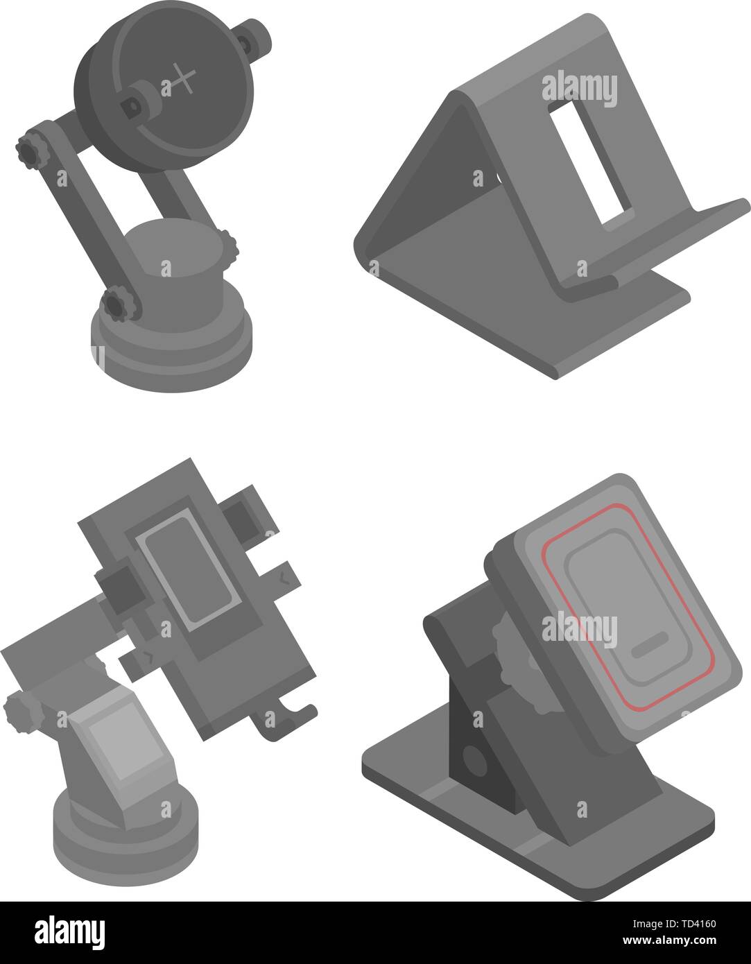 Cell phone holder Stock Vector Images - Alamy