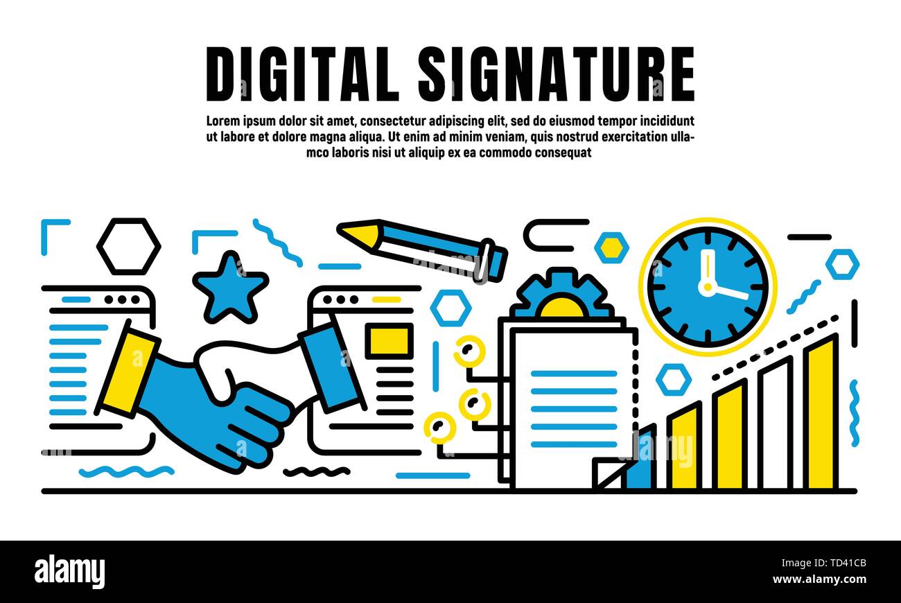 Little man banner Stock Vector Images - Alamy