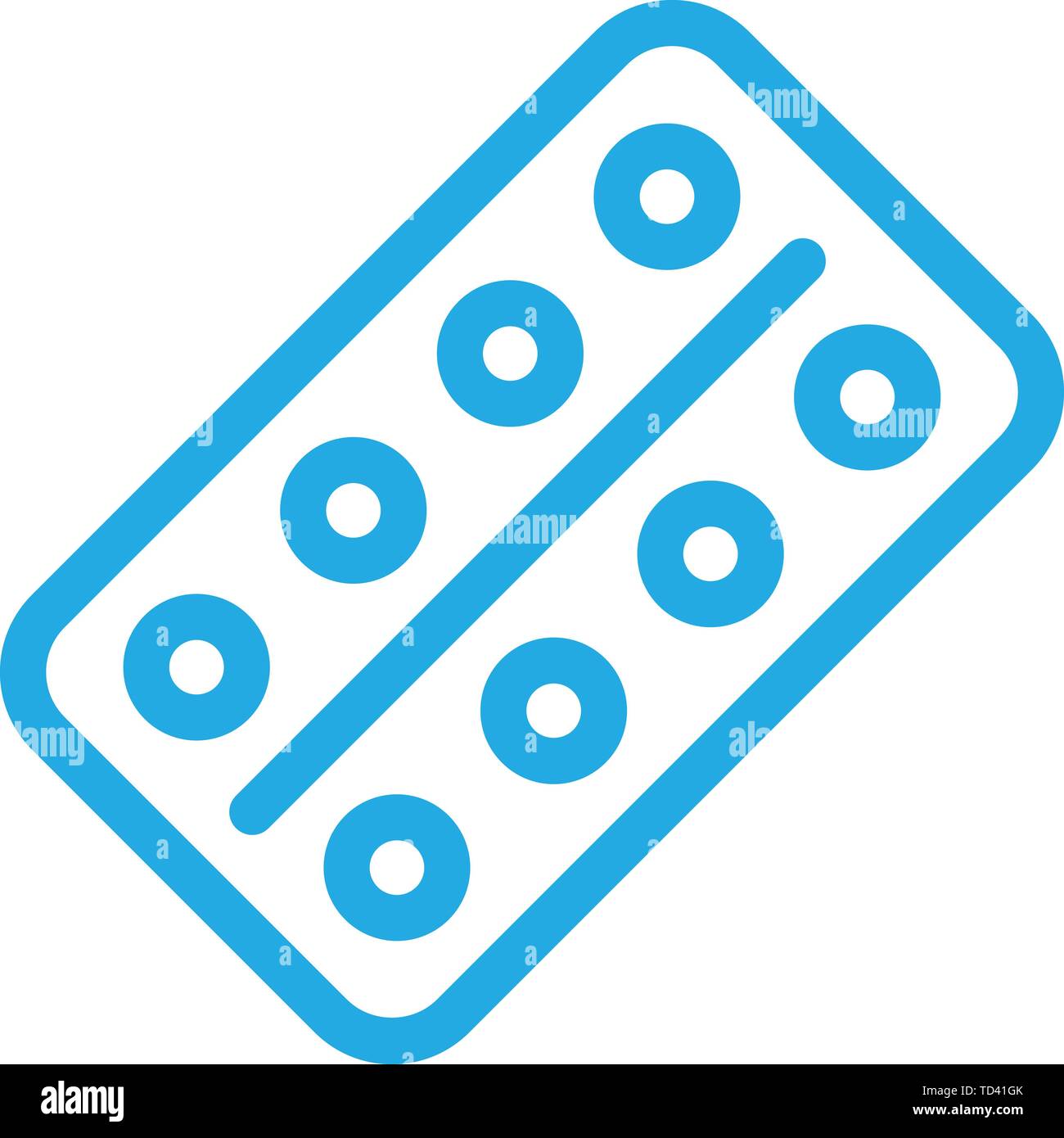 Blister pack paracetamol Stock Vector Images - Alamy