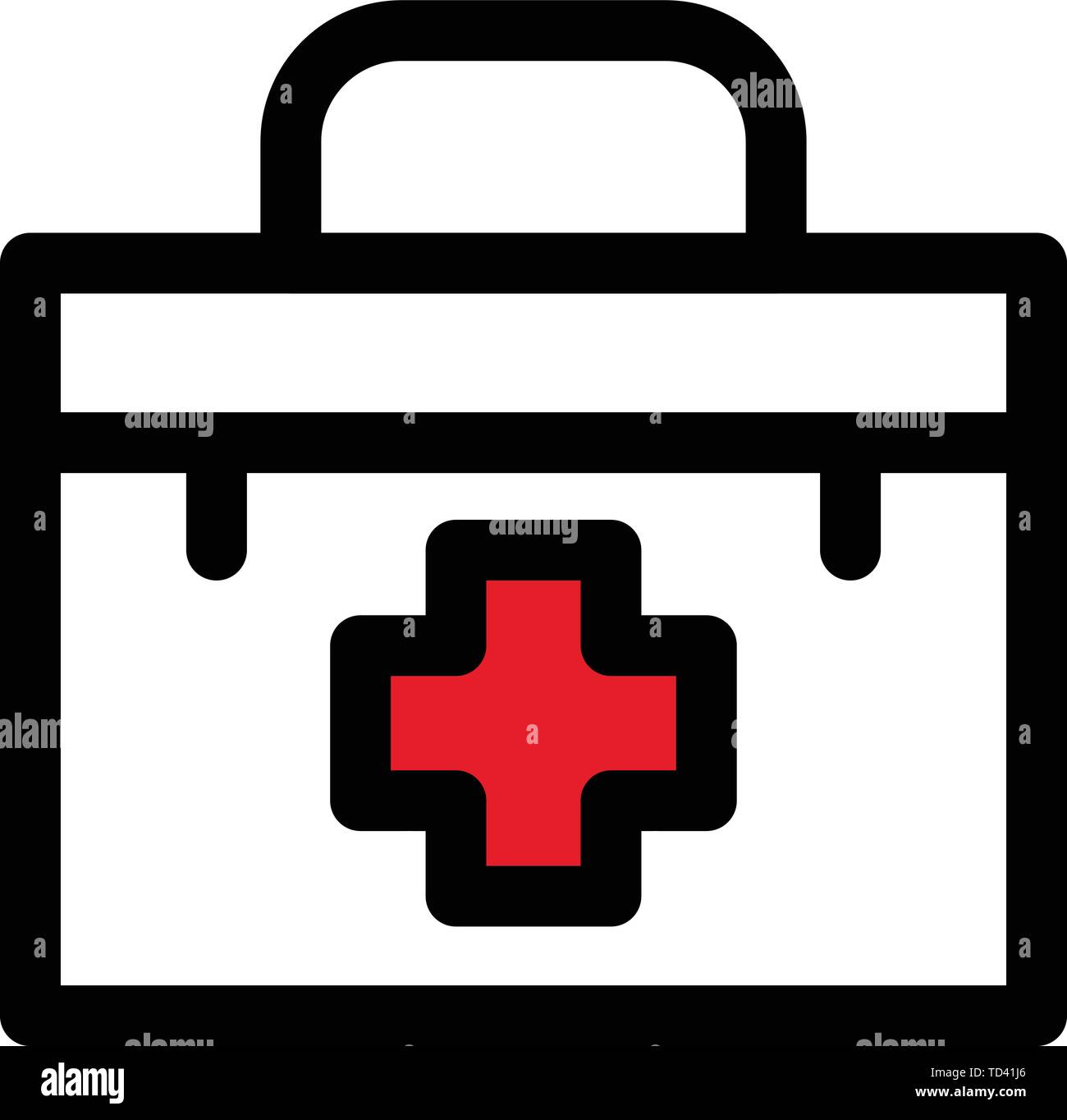 First aid kit icon, outline style Stock Vector Image & Art - Alamy