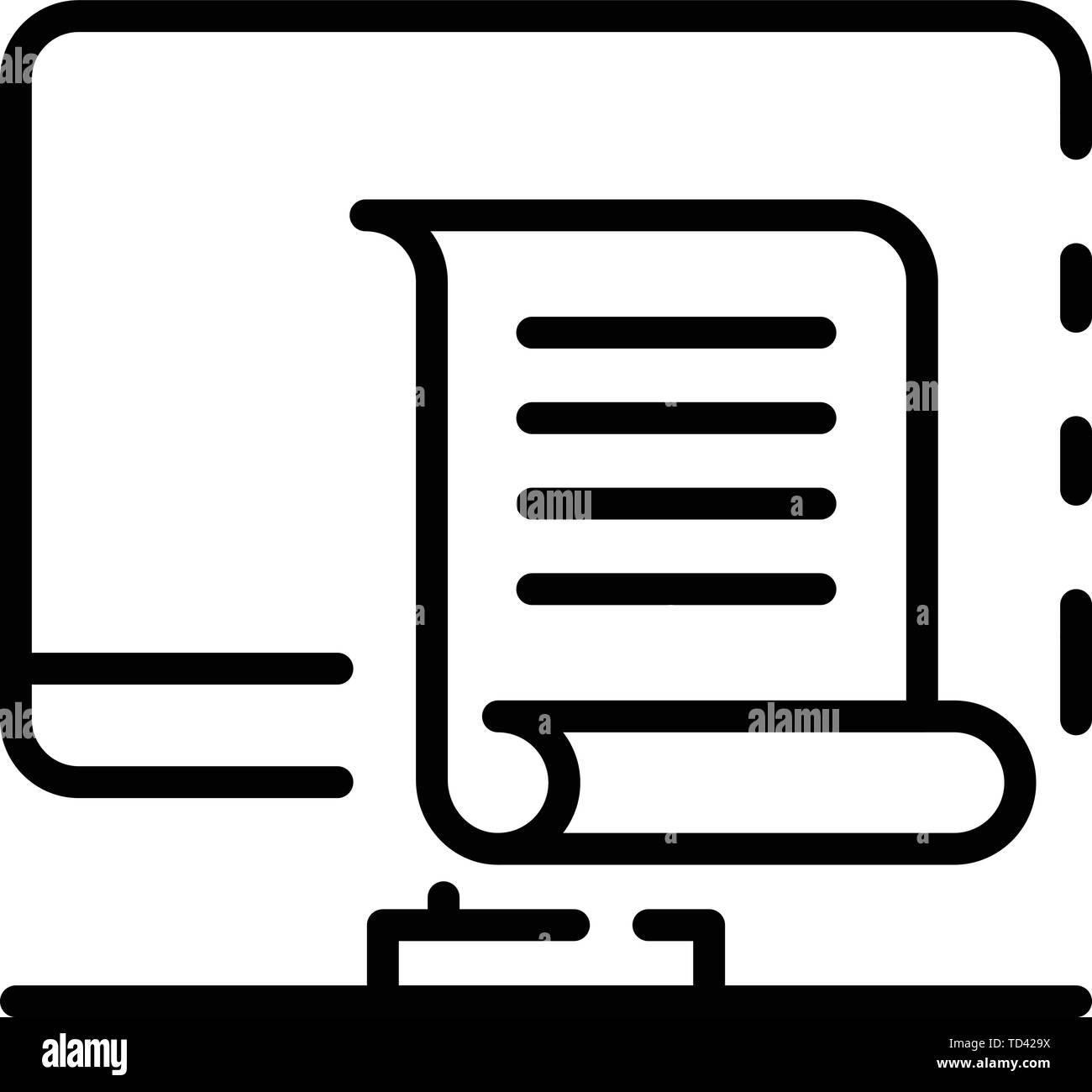 Calculator typing Stock Vector Images - Alamy