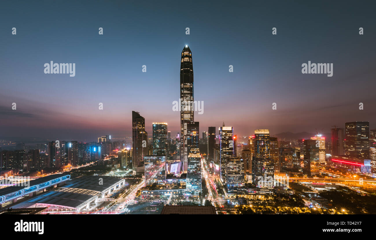 Futian cbd hi-res stock photography and images - Alamy