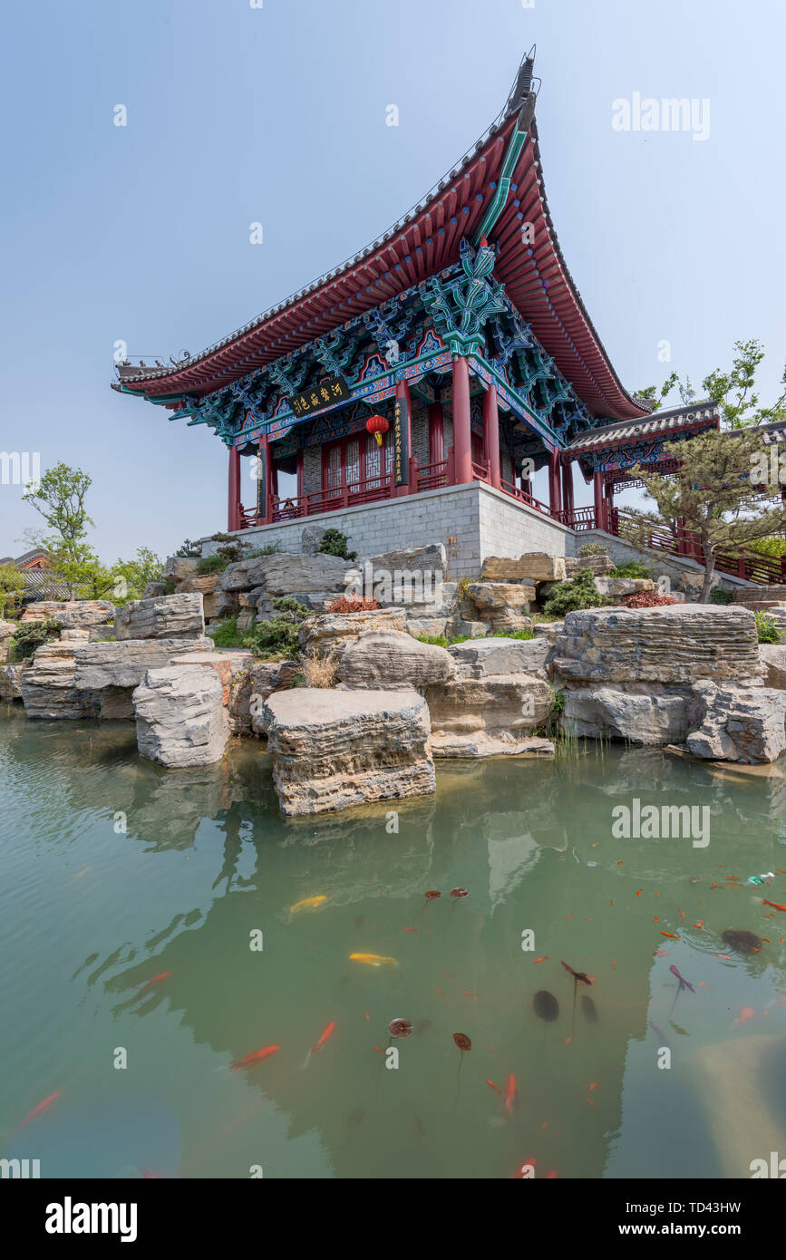 Landscape of Garden Expo Park in Zhengzhou, Henan Province Stock Photo ...