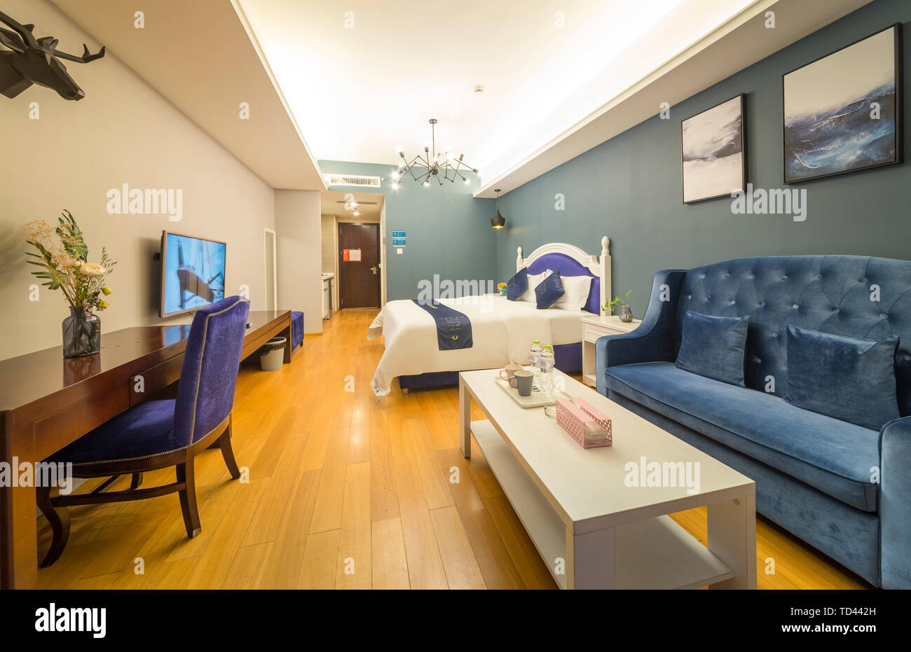 Night View of Nine Eye Bridge in Chengdu Stock Photo - Alamy