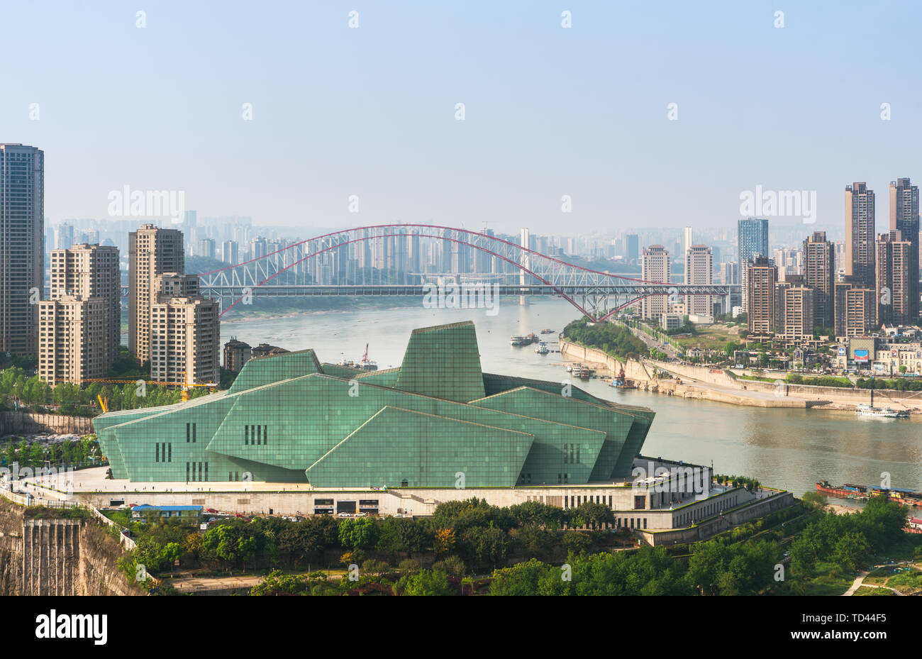 Chongqing grand theatre hi-res stock photography and images - Alamy