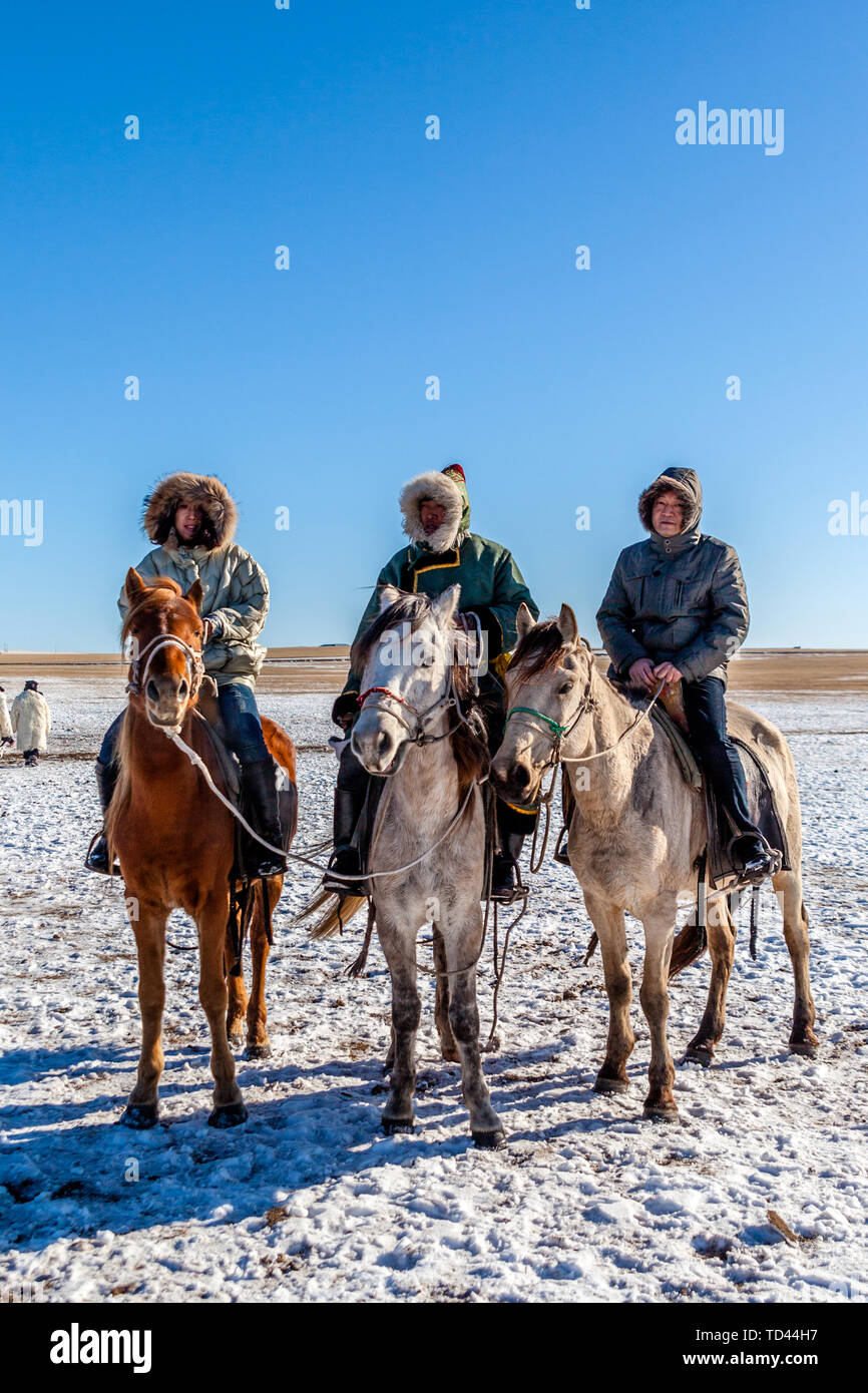 Hailar prairie tribe Stock Photo - Alamy