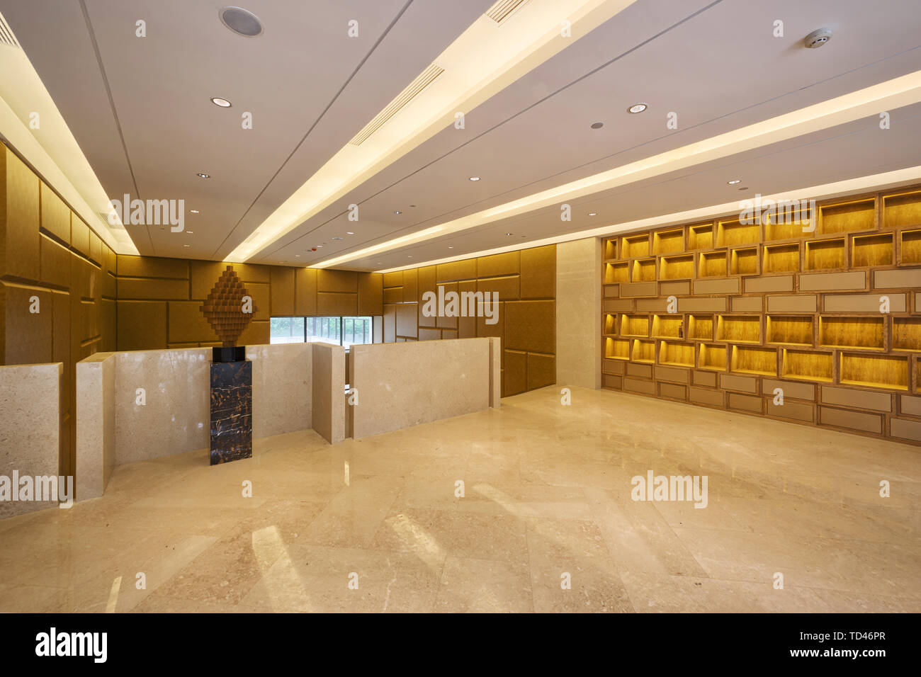 In indoor windows and building corridors inside hi-res stock ...