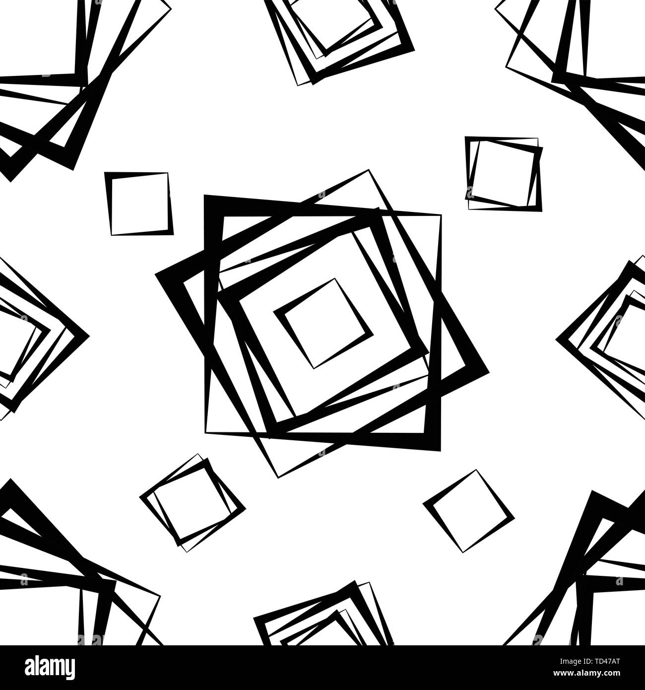 Black squares Stock Vector Images - Alamy