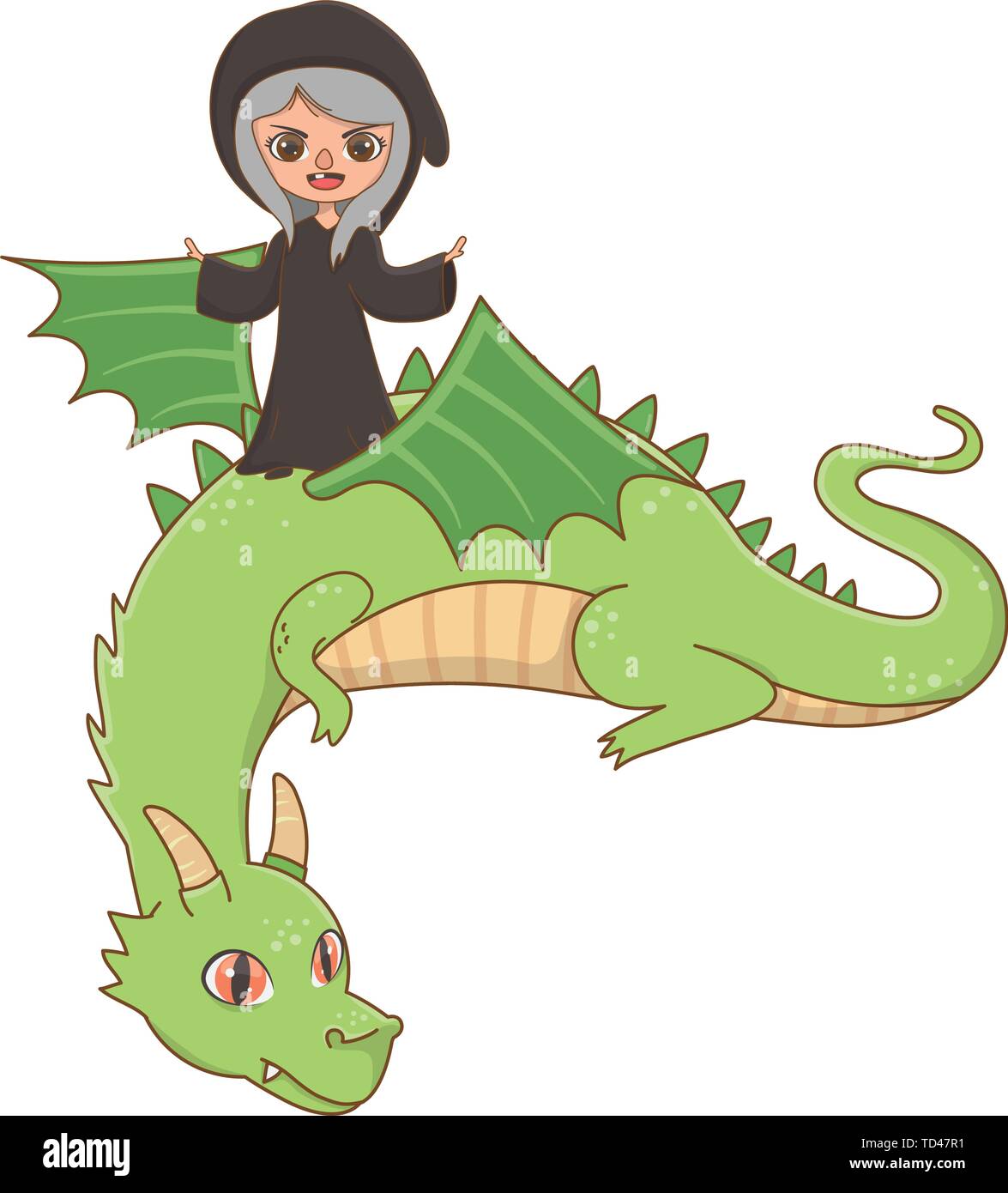Witch history Stock Vector Images - Alamy