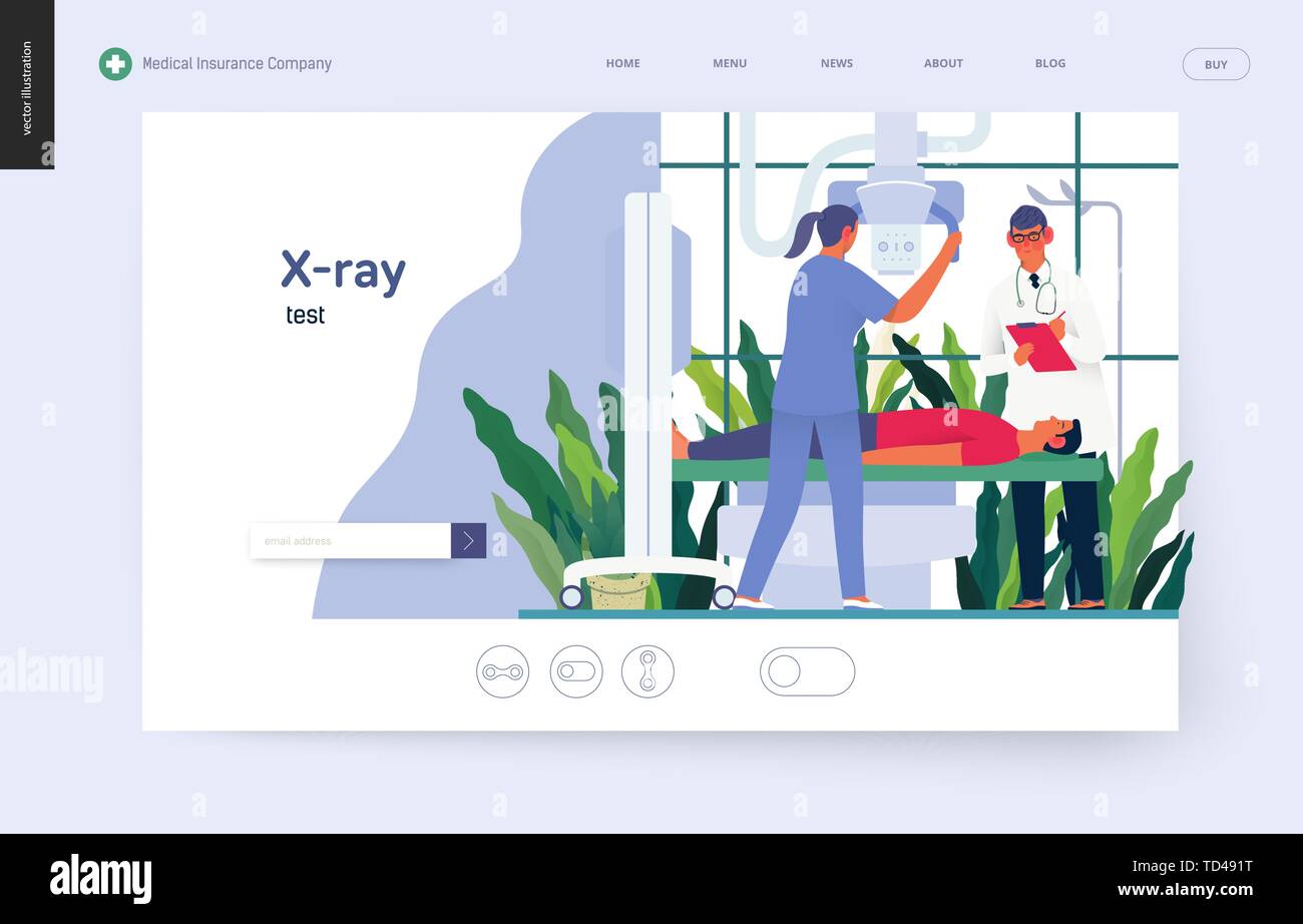 Digital x ray machine Stock Vector Images - Alamy