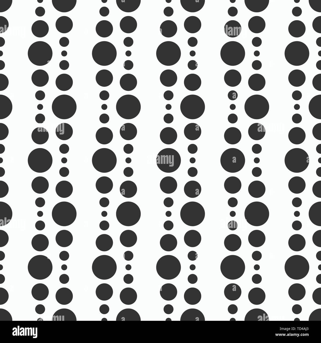 Abstract circles seamless pattern. Modern stylish texture. Geometric ...