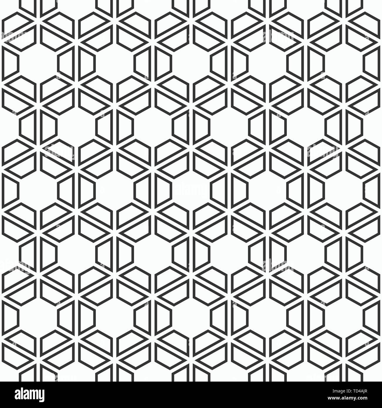 Abstract seamless pattern. Modern stylish texture. Repeating geometric ...