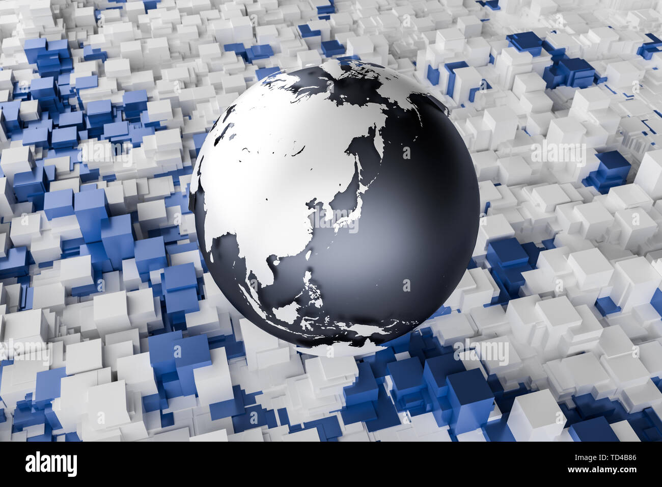 Digital terrain model hi-res stock photography and images - Alamy