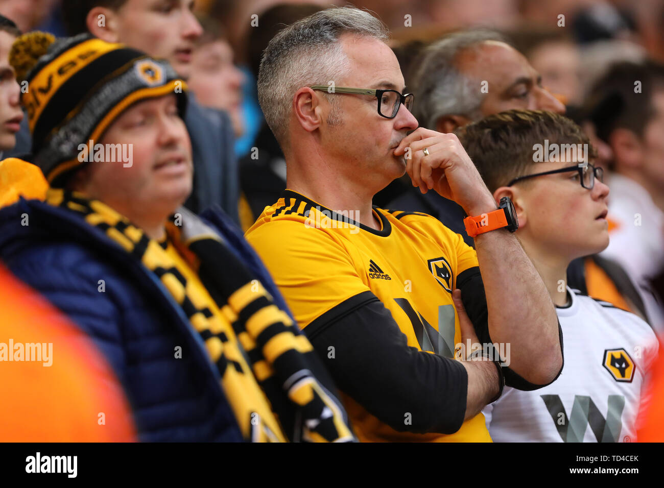 Wolverhampton wanderers fans hi-res stock photography and images - Alamy
