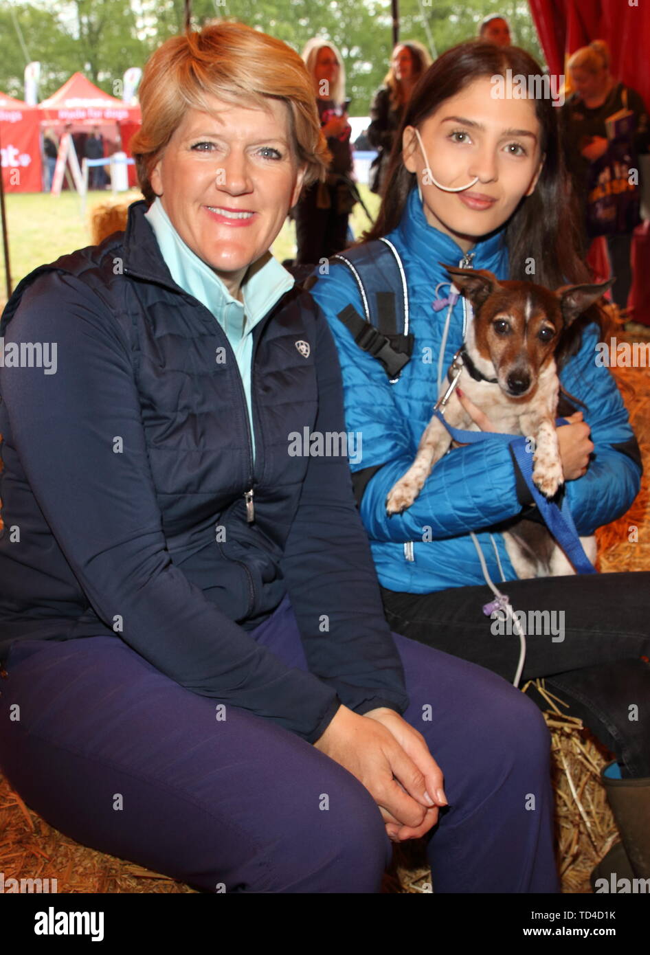 Dogfest South 2019 at Knebworth Park, Knebworth, Herts Featuring: Clare ...