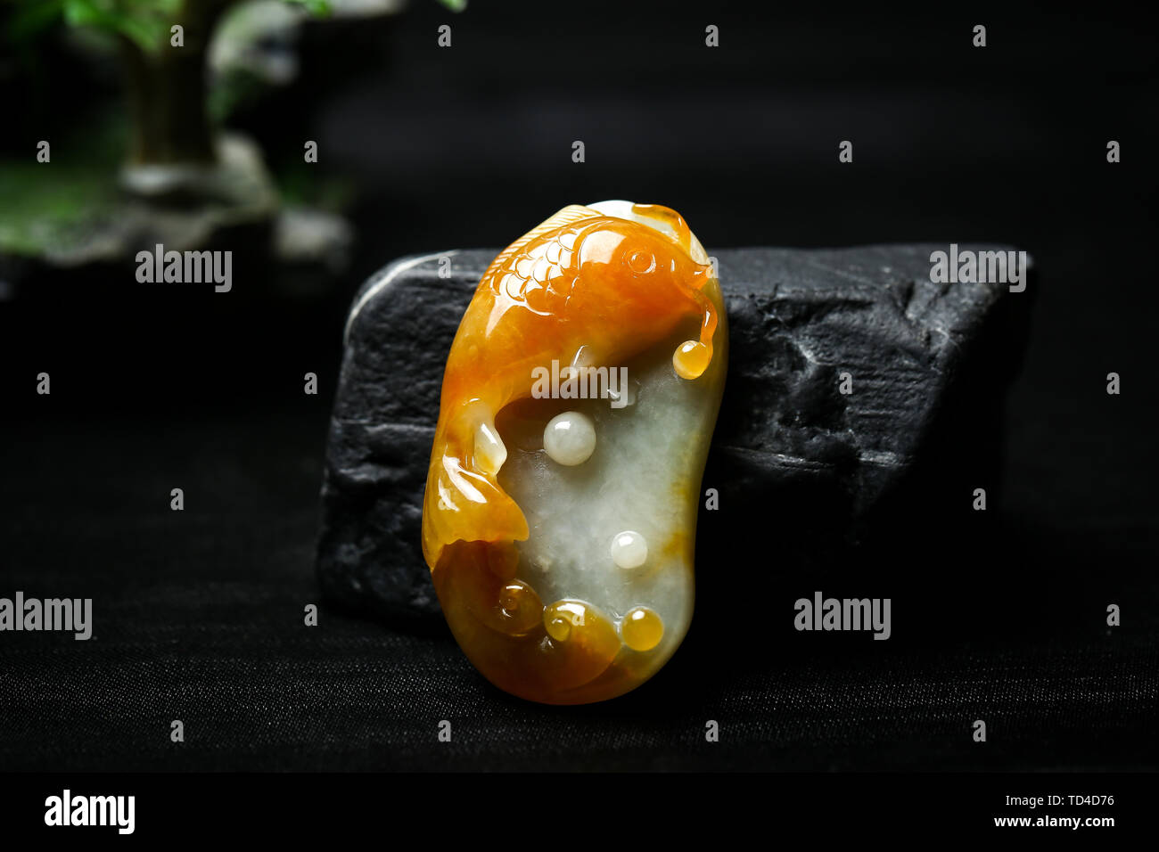Huang jade jewellery Stock Photo - Alamy