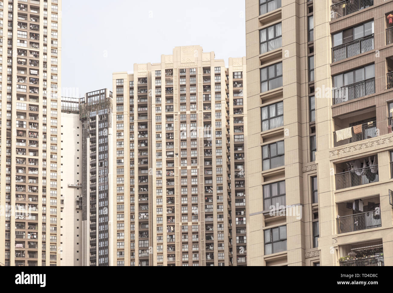 Shenzhen City Residential Building Stock Photo - Alamy